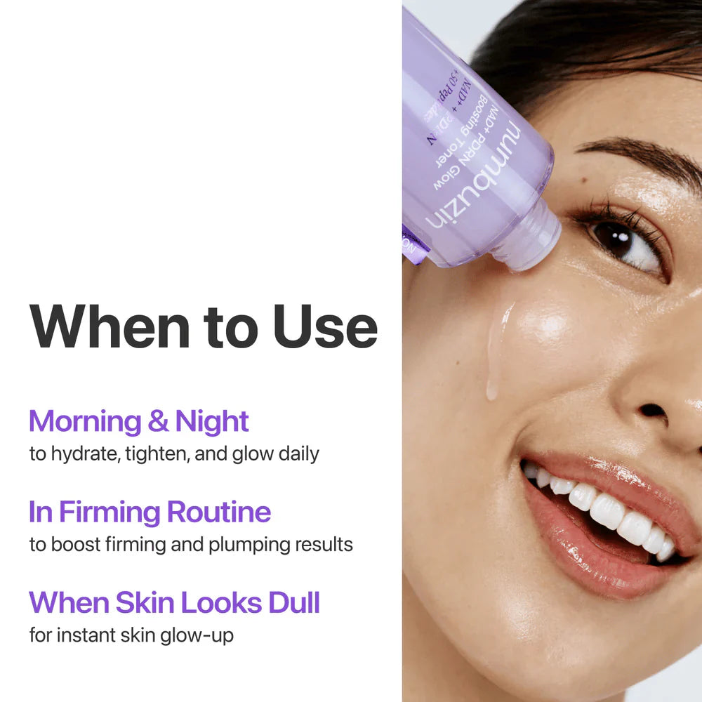 NUMBUZIN Numbuzin No.9 NAD+ PDRN Glow Boosting Toner | Saranghae