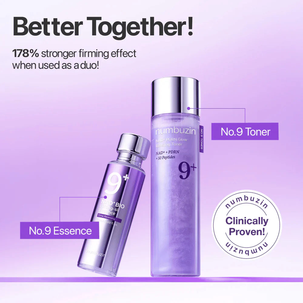 NUMBUZIN Numbuzin No.9 NAD+ PDRN Glow Boosting Toner | Saranghae